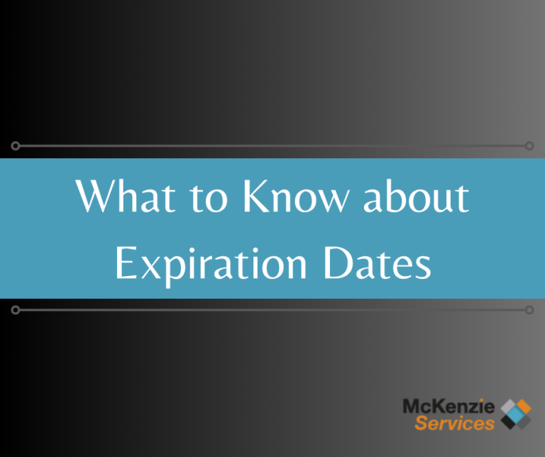 What to Know about Expiration Dates with Amazon - McKenzie Services